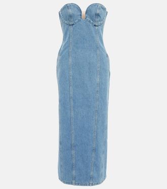 Magda Butrym Robe en jean