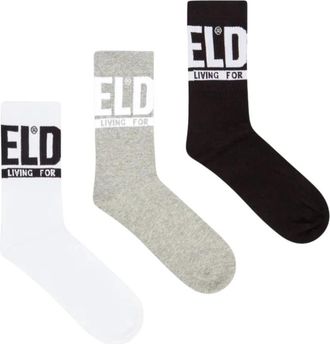 Diesel Skm-Ray Threepack Socken - - Underwear - Herren - Mehrfarbig - L