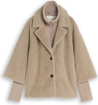 Tom Tailor Sommerjacke Jacken Cosy Cape Jacke im 2-in-1-Look