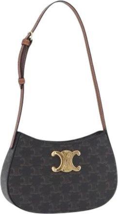 Celine Sac bandouli&egrave;re vintage doccasion - Femme - Pre-owned - Noir - Taille: ONE Size