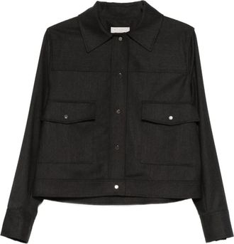 Antonelli surchemise Fragolino à poche à rabat - Gris