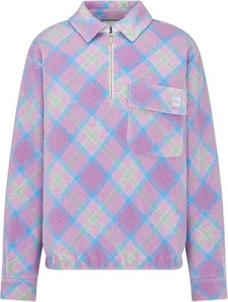 Dior Tartan Zip Sweatshirt - - Sweatshirts & Hoodies - Herren - Mehrfarbig - M