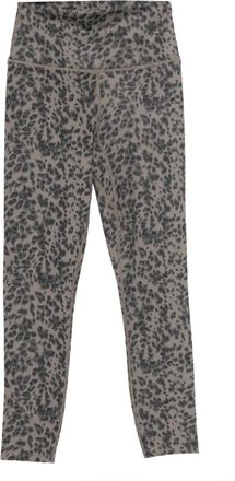 Varley legging à imprimé animalier - Marron