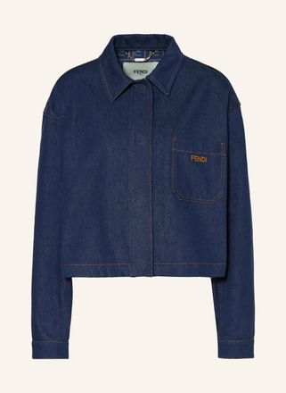 Fendi Jeansjacke blau