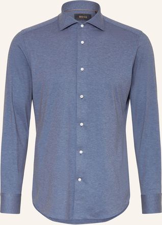 HUGO BOSS Hemd Hays Slim Fit blau