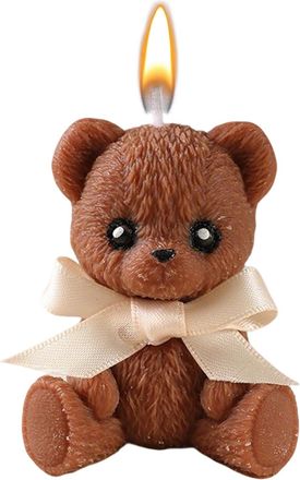 Generic Beer Duftkerze - Niedliche dekorative nat&uuml;rliche Wachsfigur, Partyb&auml;r Wohnkultur, Handgegossene Aromatische Kerze, Langlebig, Langlebiges Material, En