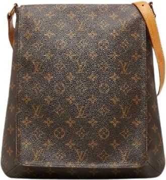 Louis Vuitton Sac bandouli&egrave;re Musette Monogram Pre-owned - Femme - Pre-owned - Brun - Taille: ONE Size