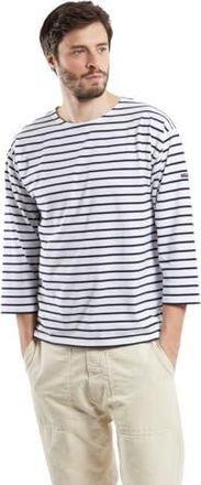 Armor Lux Marini&egrave;re col Bateau en Coton l&eacute;ger Beg-MEIL