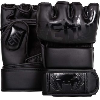 Venum Undisputed 2.0 MMA Handschuhe, Unisex Erwachsene, S, Matte/Schwarz