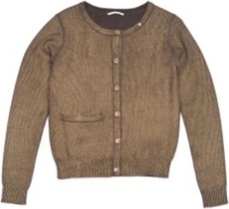 Gas Gas, Femme, Pulls, Brun, Taille: 36 FR Cardigans