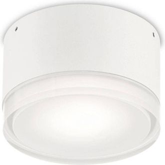Ideal Lux Urano - 1 Light Flush Deckenleuchte Weiß - Ideal Lux
