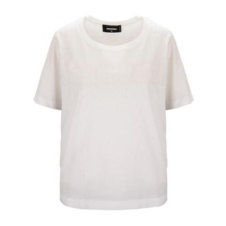 Dsquared2 T-Shirts - - Tops - Damen - Wei&szlig; - XS