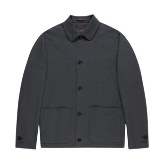 Slowear Slowear, Homme, Vestes, Gris, Taille: XL Seesurker Jacket