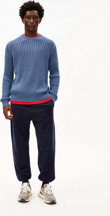 Armedangels Strickpullover PIGMENT DYE RIB Pullover aus Bio-Baumwolle Regular Fit