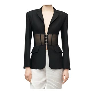 Just Cavalli Manschettenjacke - - Jackets - Damen - Schwarzk - M