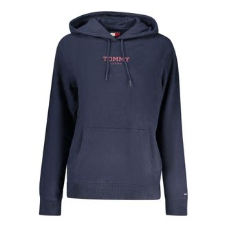 Tommy Hilfiger Blaue Baumwolle Damen Hoodie