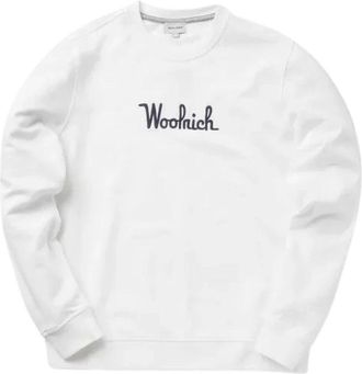 Woolrich Herren, Sweatshirts & Hoodies, Wei&szlig;, XLGr&ouml;&szlig;e