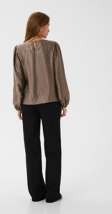 Kaffe Langarmbluse Langarm-Bluse KArizz