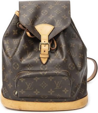 Louis Vuitton Crossbody Bags - Montsouris MM - Gr. unisize - in Braun - f&uuml;r Damen