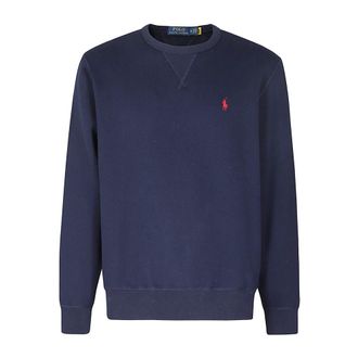 Polo Ralph Lauren Stilvolle Halskette f&uuml;r M&auml;nner - - Sweatshirts & Hoodies - Herren - Blau - M