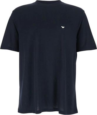 Emporio Armani Homme, Tops, Bleu, Taille: L REG FII Acquila A Petto Liocel