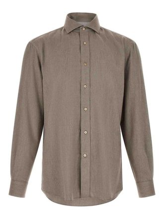 Brunello Cucinelli Hemd - Grau
