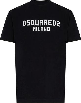 Dsquared2 Herren, Oberteile, Schwarzk, MGr&ouml;&szlig;e