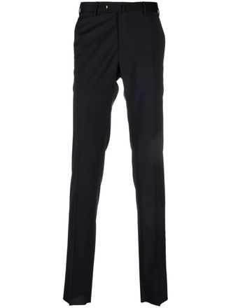 Pantaloni Torino pantalon fusel&eacute; &agrave; taille mi-haute - Bleu