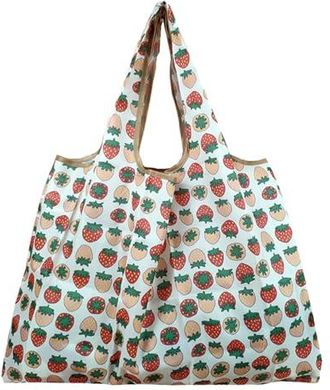 Generic Sghtil Sacs dépicerie réutilisables de cuisine - Sac de marché agricole pliable de 22,7 kg, sac de courses lavable, grande pochette robuste pour vêtem
