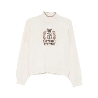 Brunello Cucinelli Sartorial Heritage Rollkragenpullover - - Knitwear - Damen - Beige - S
