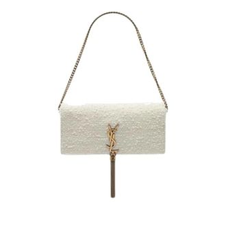Saint Laurent Pre-owned Kate 99 - Femme - Pre-owned - Blanc - Taille: ONE Size