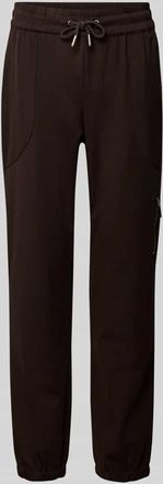 Monari Jogger Pants mit Rei&szlig;verschlusstasche Modell Jill