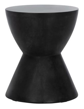 Safavieh Modern Keramik Outdoor-Akzenttisch, Schwarz