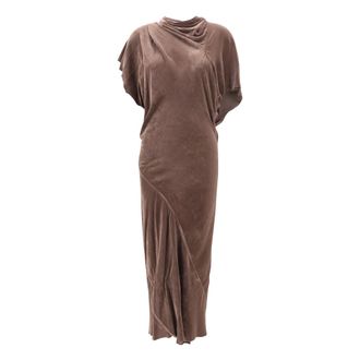 Rick Owens Seb Dress - Femme - Robes - Brun - Taille: 42 FR