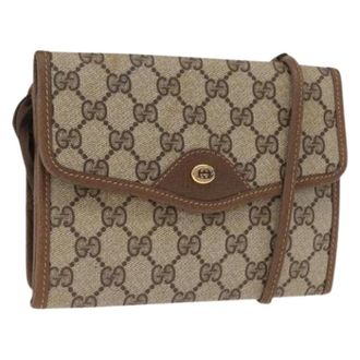 Gucci Sac bandouli&egrave;re Pre-owned - Femme - Pre-owned - Beige - Taille: ONE Size