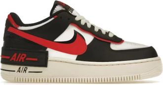 Nike Femme, Chaussures, Multicolore, Taille: 36 1/2 EU Shadow Noir Blanc Rouge Chaussure de basket