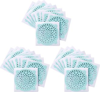 BESPORTBLE Abflusssieb Küche Einweg Abfluss Haarfänger Aufkleber Multifunktional Badezimmer Waschbecken Filter Haushalt Badewanne Bad Filter 30 Blätter