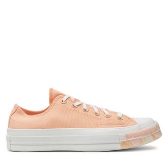 Converse Sneakers aus Stoff Converse Chuck 70 Marbled A03531C Orange
