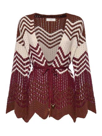 Akep Cardigan - Bordeaux