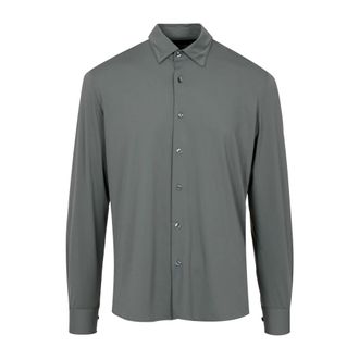 Roberto Ricci Design Tecno Wash Hemd - - Shirts - Herren - Gr&uuml;n - XL