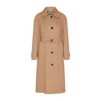 Marella Femme, Manteaux, Brun, Taille: 38 FR Manteaux Croisés