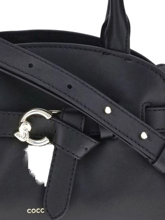 Coccinelle Smooth Cowhide Shoulder Bag - Black