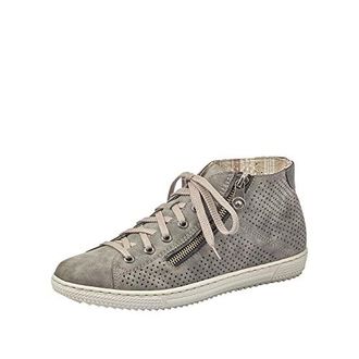 Rieker Fr&uuml;hjahr/Sommer L9427 Baskets Hautes femme Gris (Smoke/schwarz) 41 EU