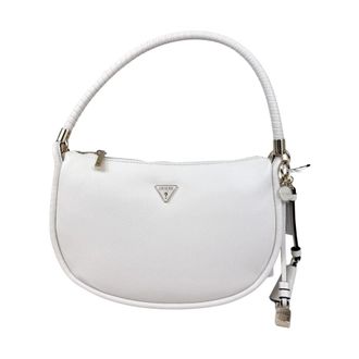 Guess Femme, Sacs, Blanc, Taille: ONE Size Sac bandouli&egrave;re avec logo Danya