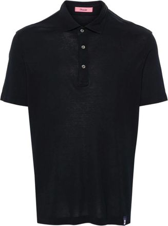Drumohr Homme, Tops, Bleu, Taille: M Midnight Shirt