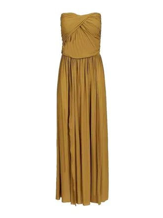 Amazu&igrave;n Knielanges Kleid - Gr&uuml;n