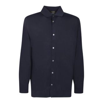 Dell'Oglio Herren, Shirts, Blau, MGr&ouml;&szlig;e