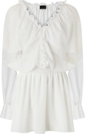 Pinko Pinko, Femme, Blouses et Chemises, Blanc, Taille: 40 FR Pinko Robes Blanc