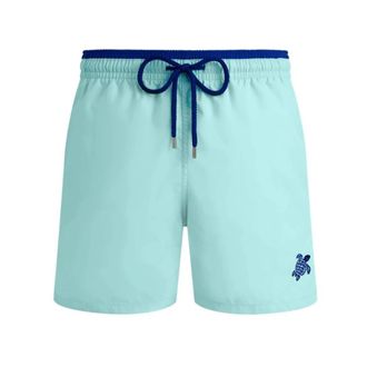 Vilebrequin Zweifarbige Solid Bicolore Badeshorts f&uuml;r Herren - - Swimwear - Herren - Blau - 3XL