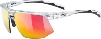 Uvex aerios - Sportbrille f&uuml;r Damen und Herren - 100% UVA-, B, C Schutz - beschlagfrei - clear - one size